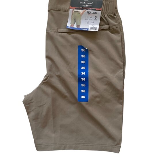 Weatherproof | Shorts | Mens Tech Short Waterproof Vintage 36 Tan Nwt ...